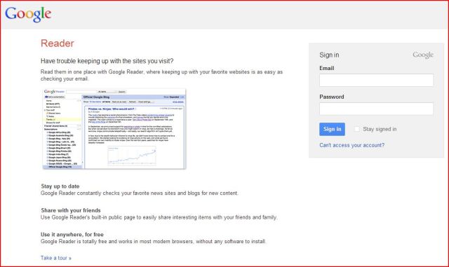 Google Reader, 2005-2013 | The Happy Hermit