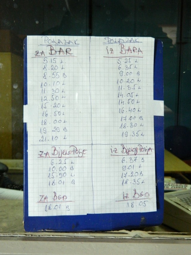 Handwritten Timetables | The Happy Hermit