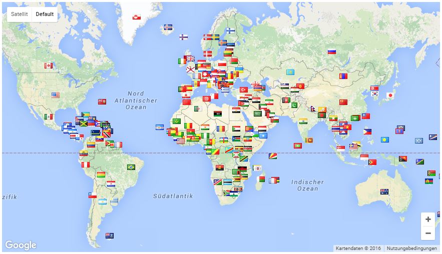 Who refuses to read my Blog? The 15 missing countries. | The Happy Hermit