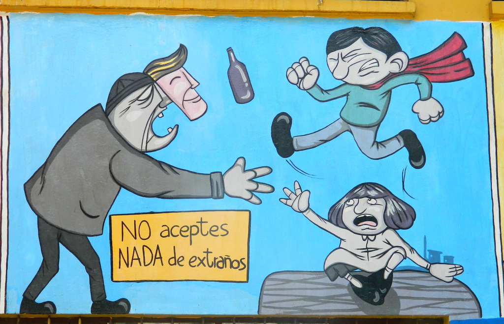 Don’t accept anything from strangers! | The Happy Hermit