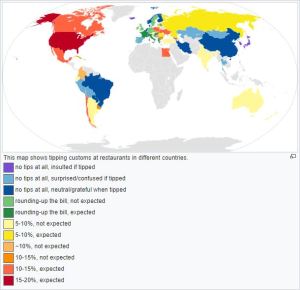 How about tipping? | The Happy Hermit